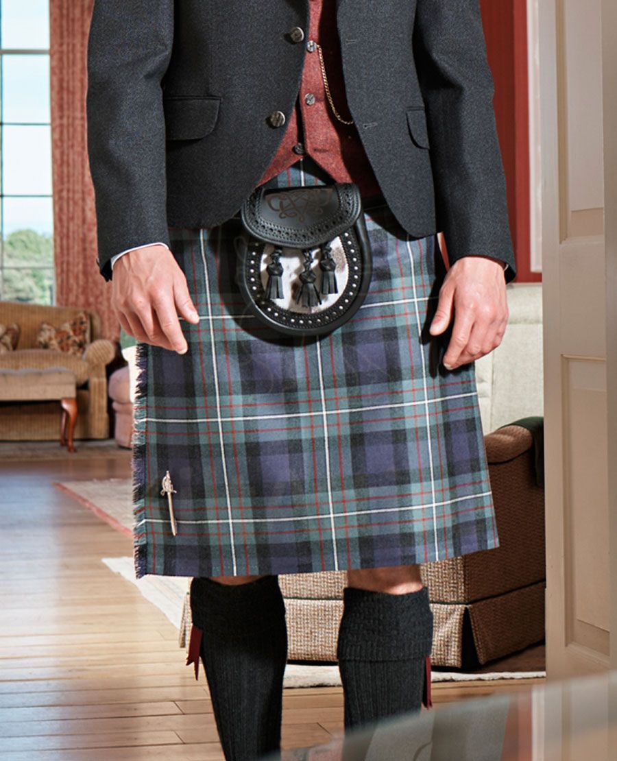 Ferguson Hebridean Modern Tartan Kilt for Men | Scottish Traditional ...