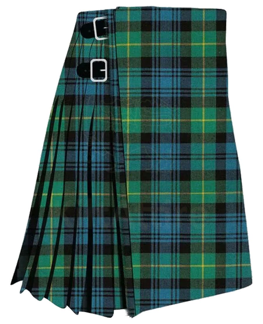 Gordon Ancient Tartan Kilt for Men | Traditional Scottish Highland Wear