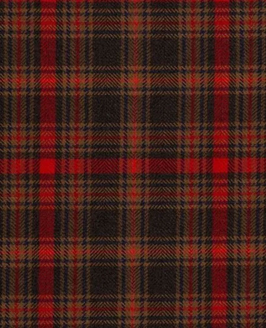 Highland Peat Herringbone Tartan Kilt for Men | Scottish Kilt