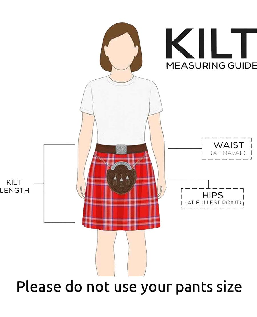 Rainbow Utility Kilt for Women - Stylish, Durable, and Versatile