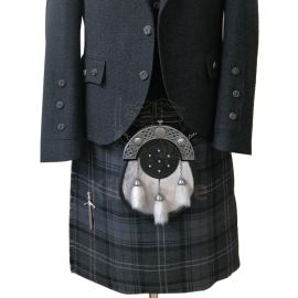 Highland Granite Modern Tartan Kilt