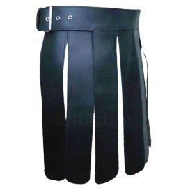Real Leather Roman Gladiator Kilt - Bold Style for Men